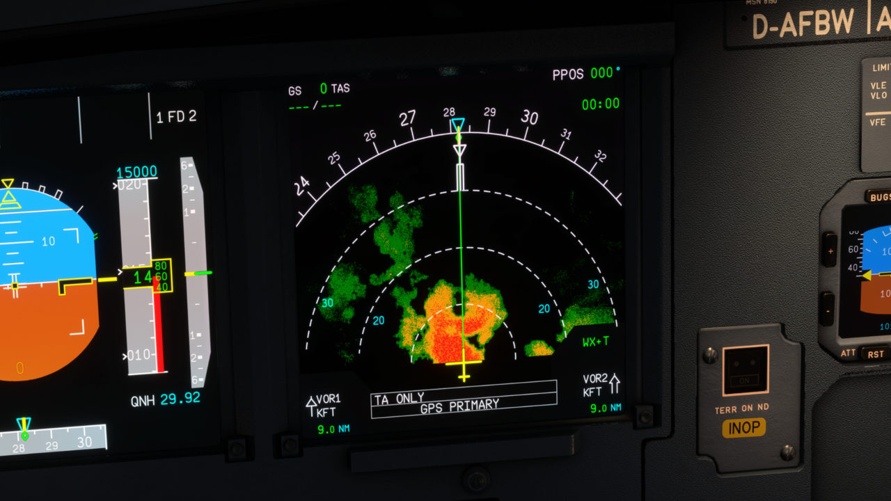 Wetterradar für FlyByWire A320 und Headwind A330 | FSNews24 FSNews24