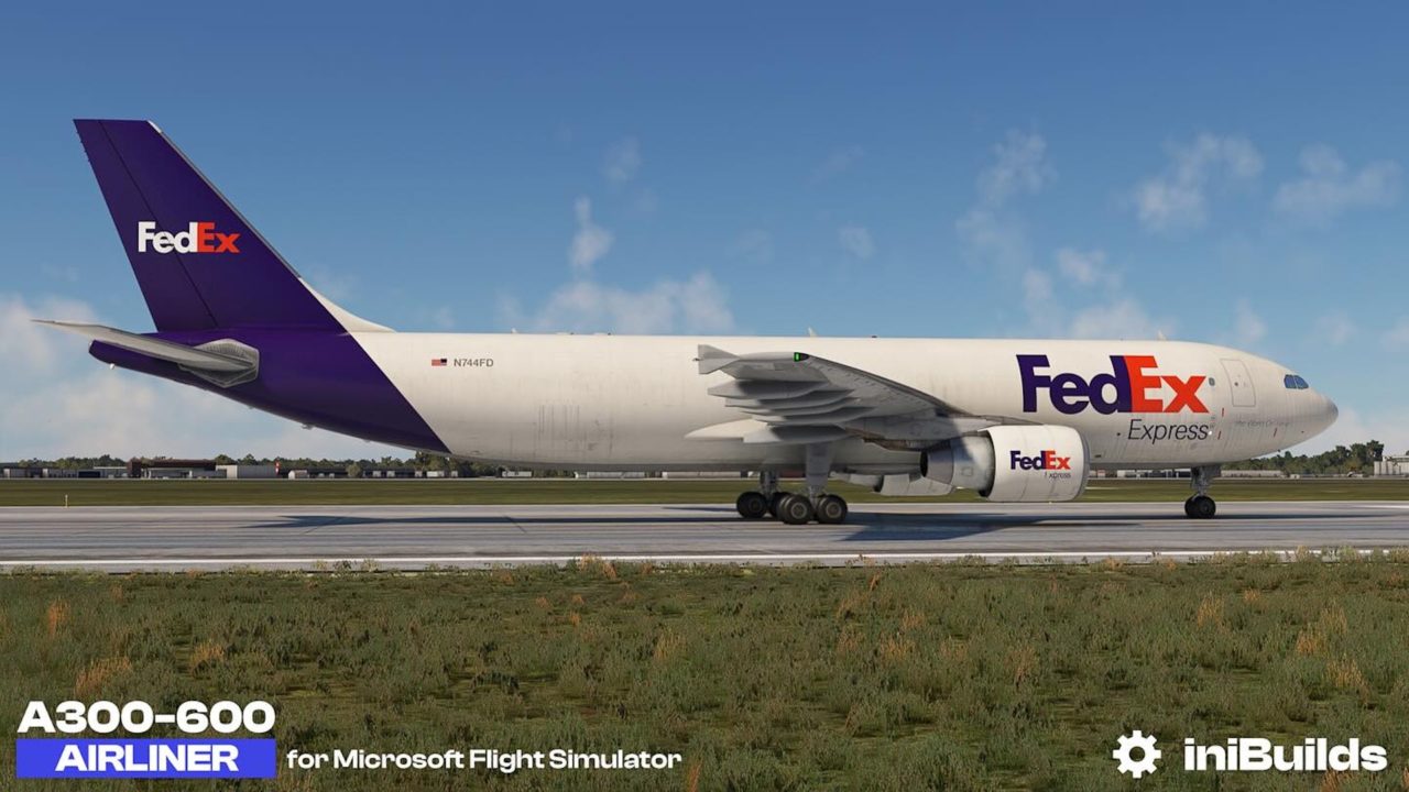 iniBuilds A300-600 Stufe 2: PW Triebwerke und IDC-Update